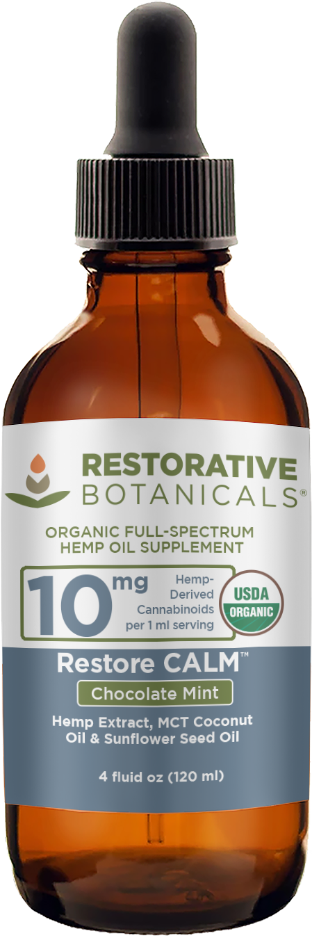 Restore CALM Hemp Oil Supplement – Restorative Botanicals