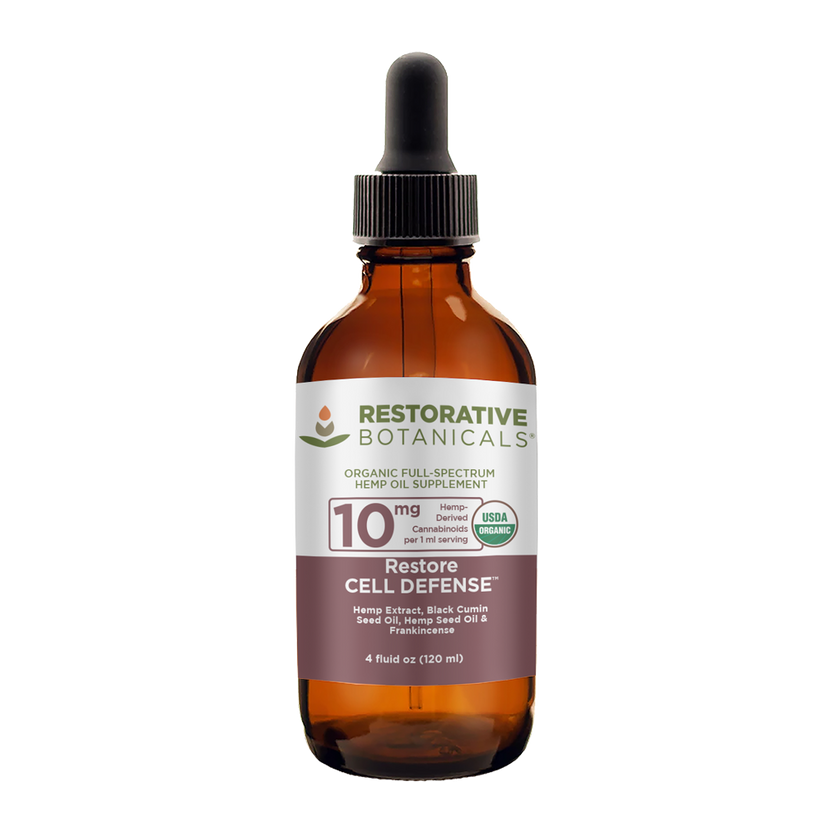 Restore CELL DEFENSE™ CBD Hemp Supplement – Restorative Botanicals