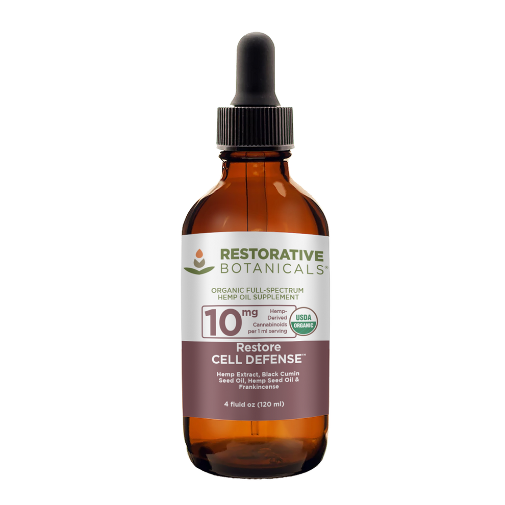 Restore CELL DEFENSE™ CBD Hemp Supplement – Restorative Botanicals