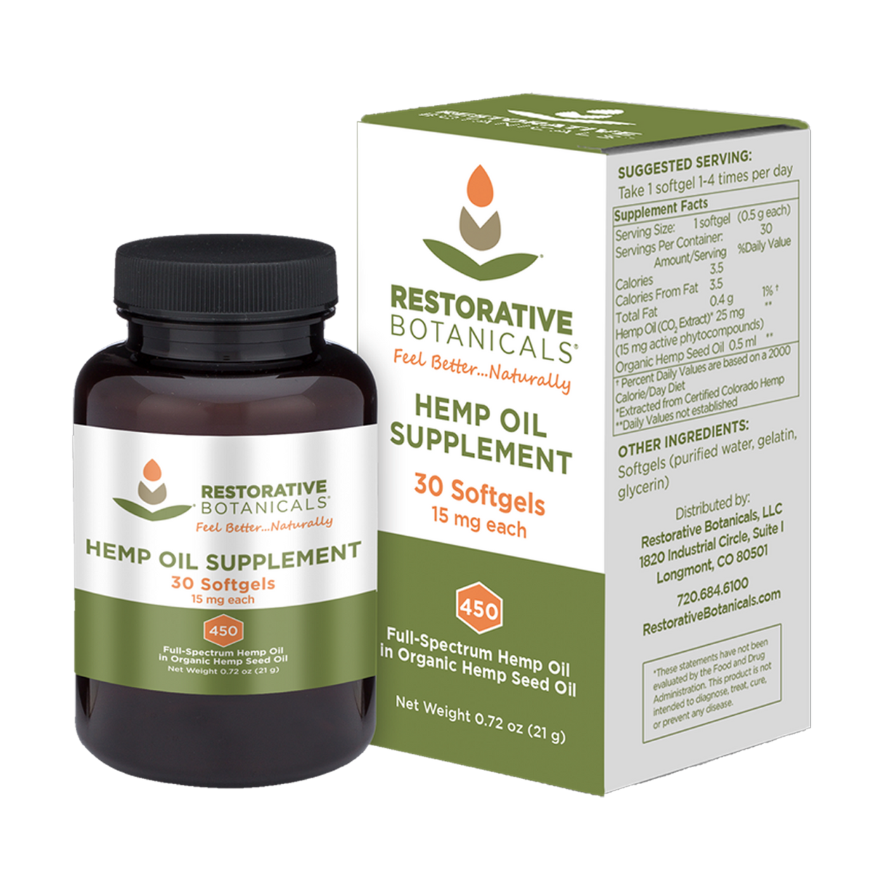 HEMP SOFTGELS – Restorative Botanicals